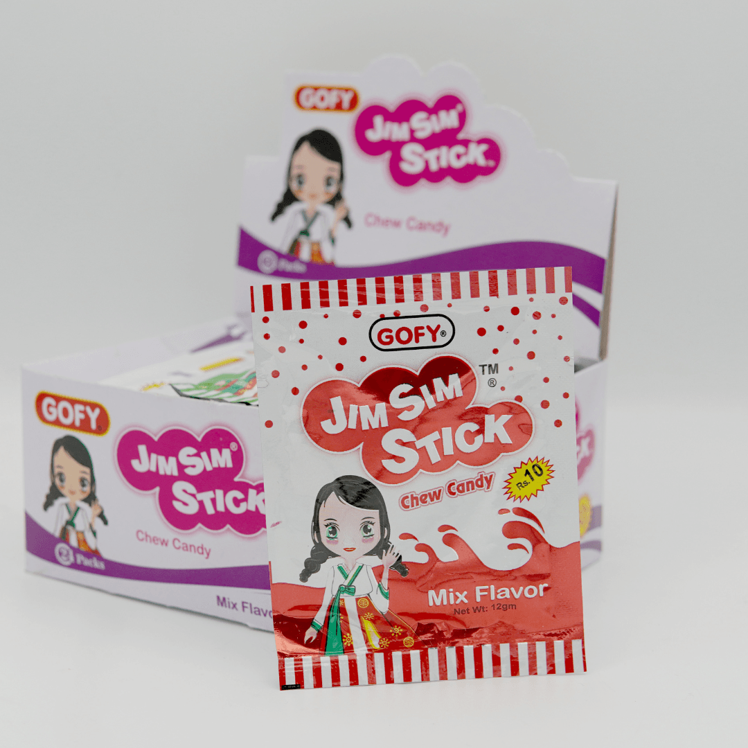 Jim Sim Stick with Surprise Tattoo Stickers Inside - GOFY