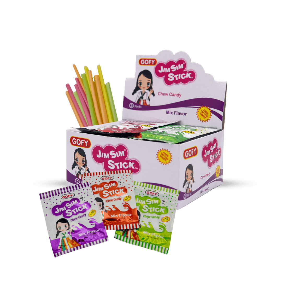 Jim Sim Stick with Surprise Tattoo Stickers Inside - GOFY